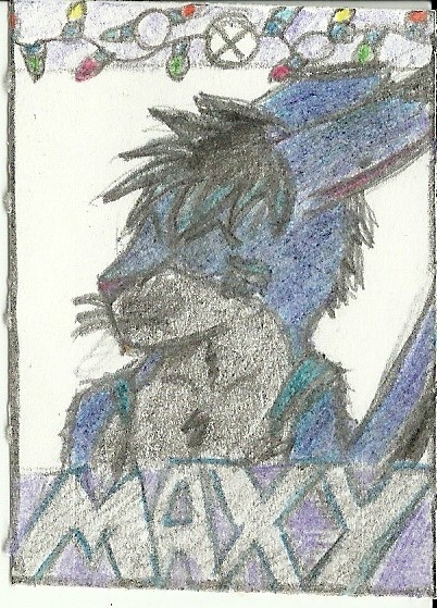 "conbadge for maxy" by CommeradTheHedgehog