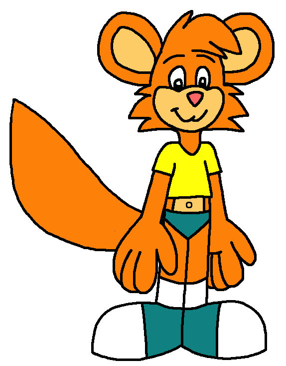 Rocket the Squirrel by ToonlandianFox2002