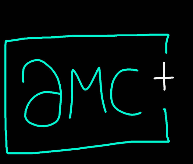 amc plus logo by frogtable125