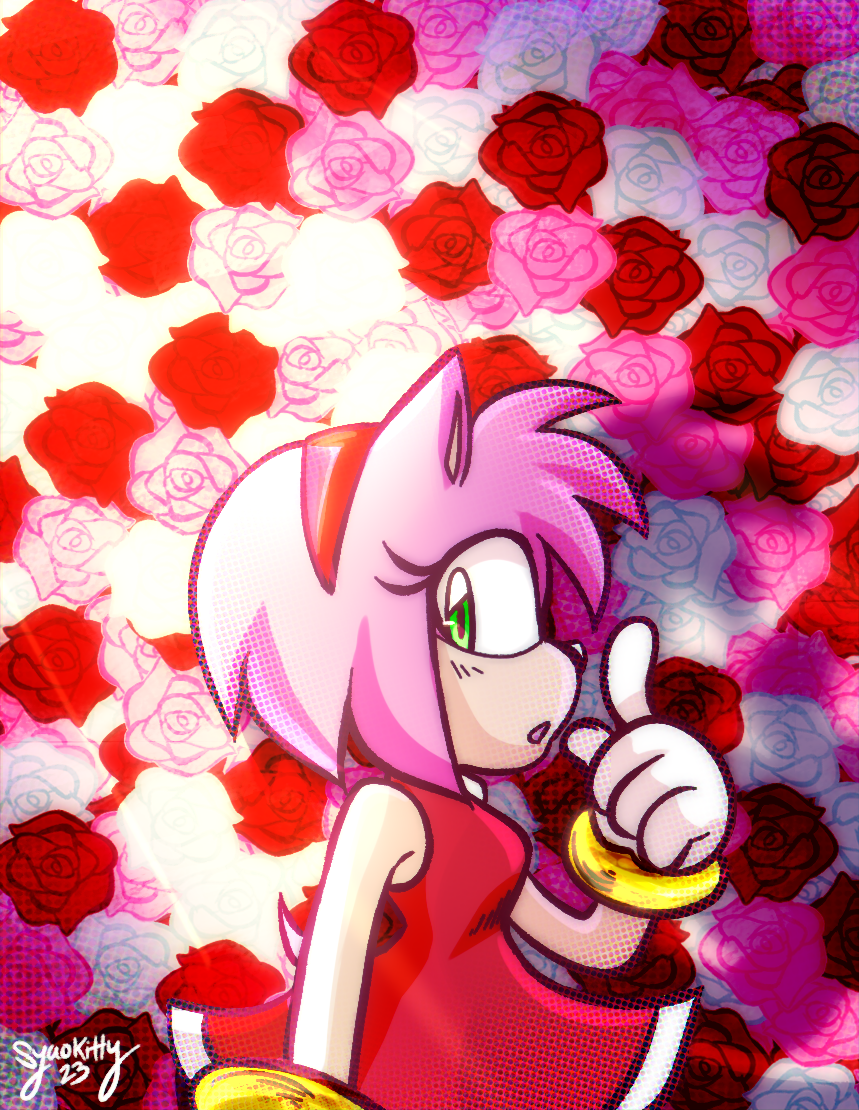 Amy Rose by Syaokitty