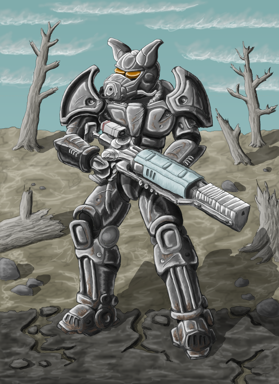 Wasteland Werewolf Wanderer by LegendaryLycanthrope