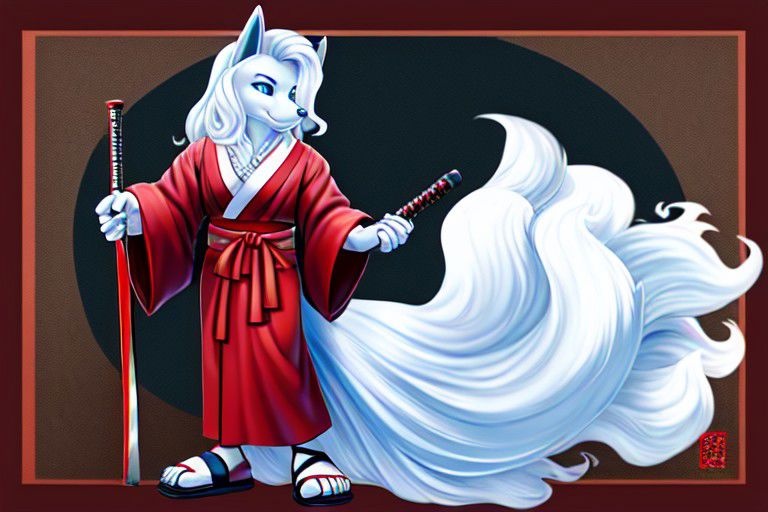 Alolan Ninetales OC - Takanumi Nanase by Rayfox