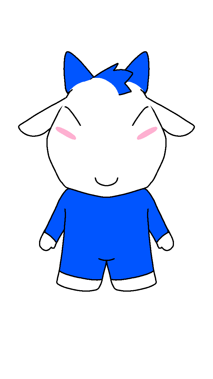 RGBB goat(the main 4 characters) by CrossCityLA