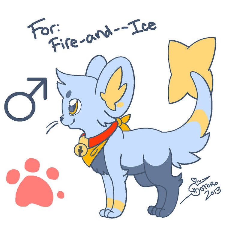 Shawn the Shinx by drebingrey39