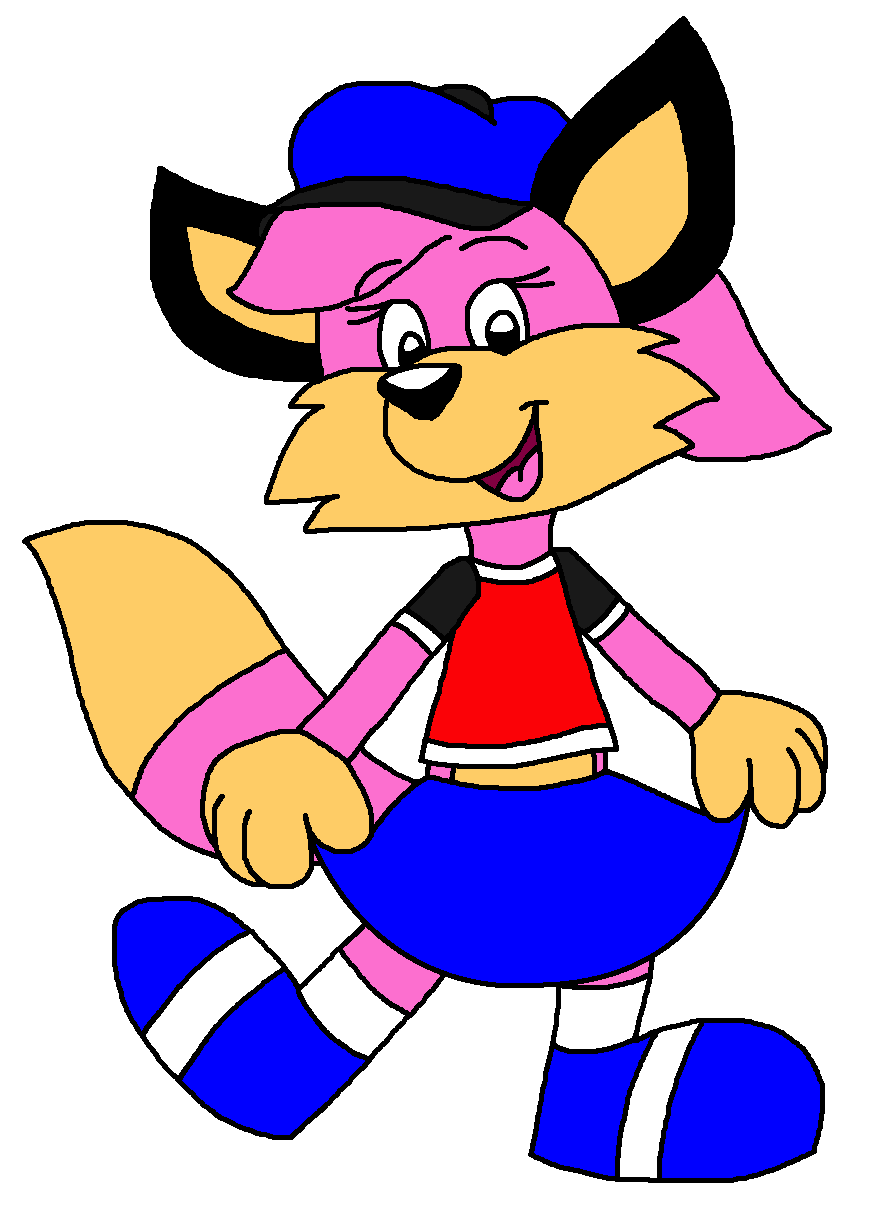 Becky the Fox Doing with Skirt Pose by ToonlandianFox2002