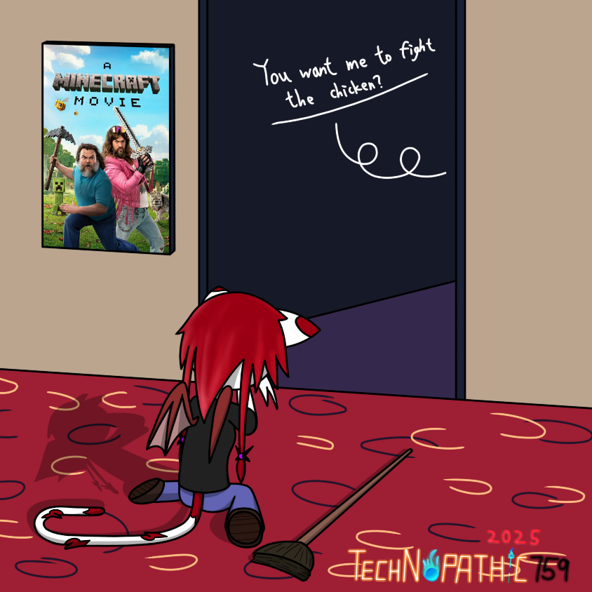 A janitor's worst nightmare by Netherkitty