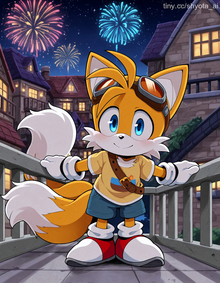 SUN HEROES ENJOYING THE FIREWORKS by LordR160