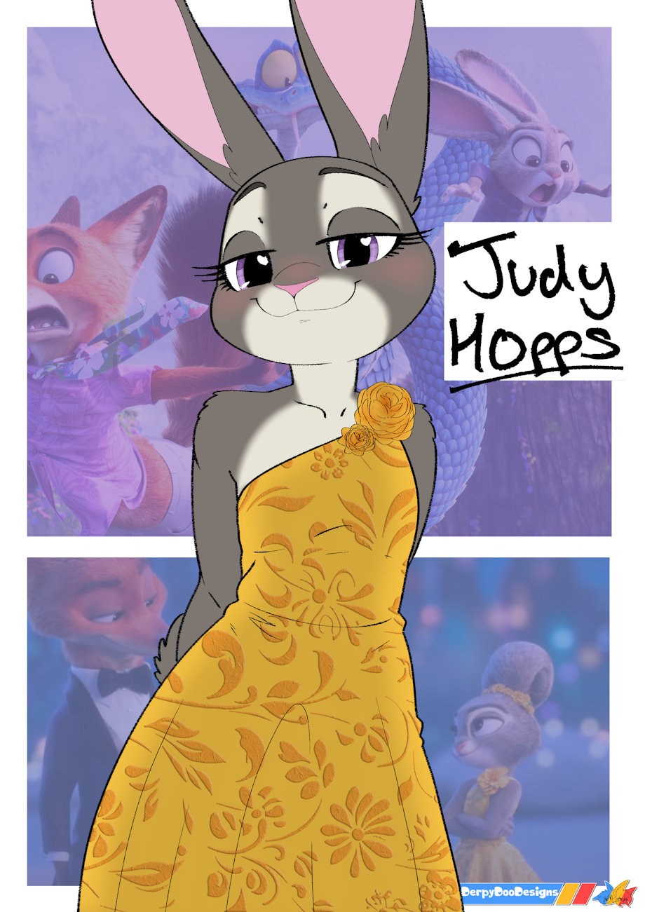 Judy hopps zootopia 2 dress Fin by DDDAfterDark