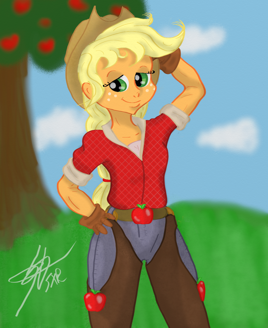 AppleJack! ~Humanized~ by Arrei